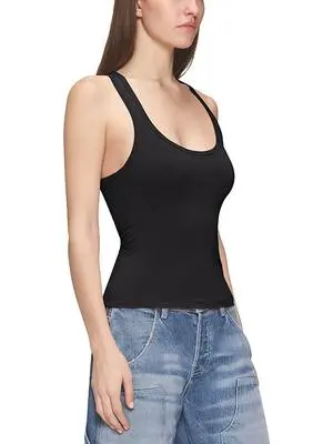 EB DENIM Lucy Racerback Tank Top - Asphalt