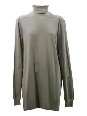 Rick Owens Long-sleeve Turtleneck Top - Grey