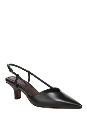 Vince Levvy Slingback Pumps - Black