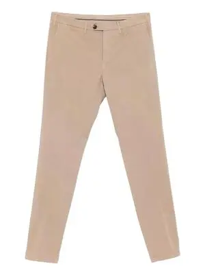 Canali Button-fastening Trousers - Neutrals