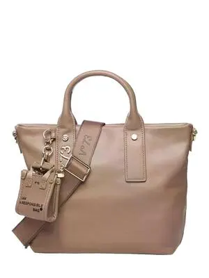 V°73 Matilda Logo-charm Tote Bag - Brown