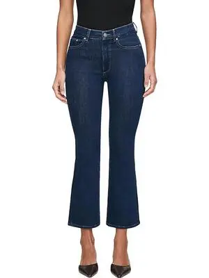 DL1961 Bridget Boot High-rise Instasculpt Crop Jeans - Lunar Sky