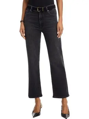 FRAME Le Sleek Straight Jeans - Starship