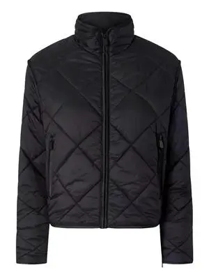 Pinko Quilted Jacket - Black