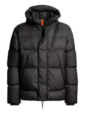 PARAJUMPERS Hooded Puffer Jacket - Black
