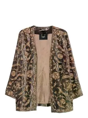 SEVENTY Embroidered Velvet Coat