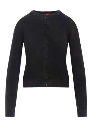 DIESEL Button-fastening Cardigan - Black