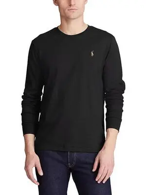 Polo Ralph Lauren Slim Fit Long Sleeve Tee - Polo Black