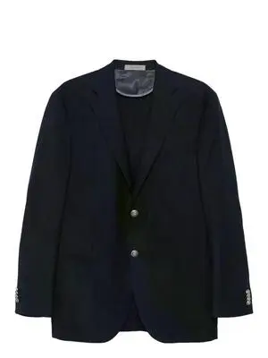 Corneliani Two-button Patch-pocket Blazer - Blue
