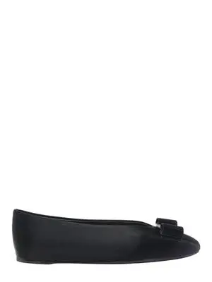 FERRAGAMO Vera Ballet Flats - Black
