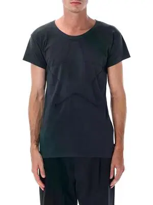 MAISON MARGIELA Star-appliqué Crew-neck T-shirt - Black