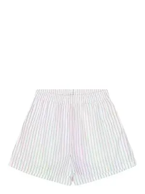 Remain Birger Christensen Striped Shorts - White
