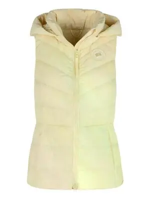 Canada Goose Hooded Zip-front Vest - Neutrals