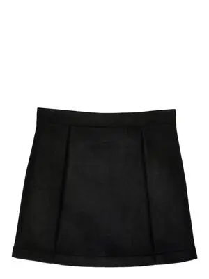 A.p.c. Julien Pleated Skirt - Black