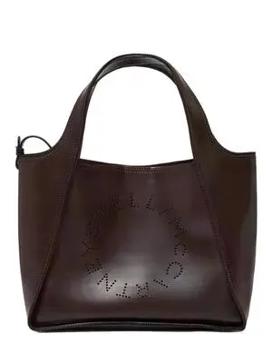 Stella McCartney Perforated Logo Tote - Brown