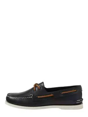 Sperry Leather Boat Shoes - Black