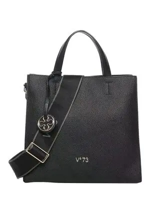 V°73 Blake Brand-plaque Tote Bag - Black