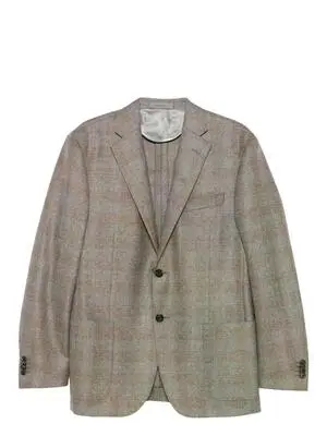 CORNELIANI Checked Two-button Jacket