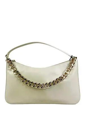 TWINSET Chain-embellished Shoulder Bag - Neutrals