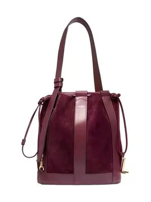 LANCEL Elles Bucket Bag - Red