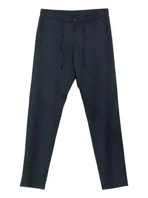 Canali Wool Trousers - Blue