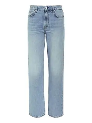 TOTEME Straight-leg Organic Cotton Jeans - Denim