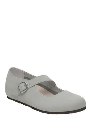 BIRKENSTOCK Tracy Nubuk Leather Mary Jane Pure Sage