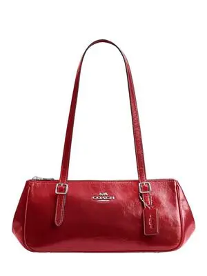 COACH COACH® Asher Shoulder Bag Glazed Leather/silver