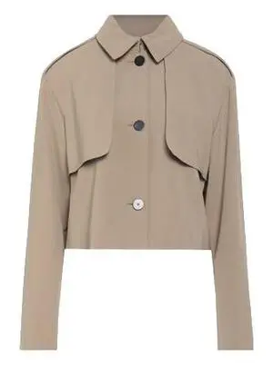 Theory Jacket In Triacetate And Polyester - Beige