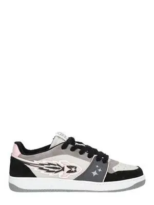 ENTERPRISE JAPAN Light Calfskin Low-top Sneakers - Grey