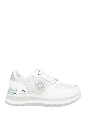 LAURA BIAGIOTTI Low-top Sneakers With Logo Print - White