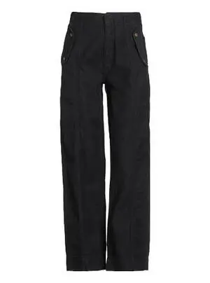 FRAME Straight-leg Woven Pants - Black