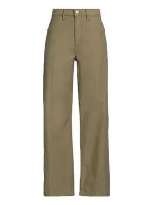 FRAME Wide-leg Shantung Pants - Sage Green