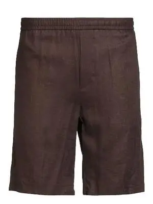 LIU •JO MAN Linen Bermuda Shorts - Brown