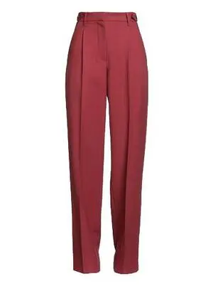 Brunello Cucinelli Straight-leg Virgin Wool Pants - Red