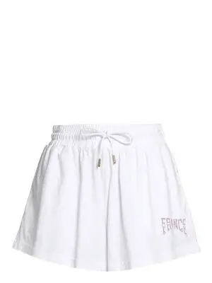 Sandro Cotton Jersey Shorts - White