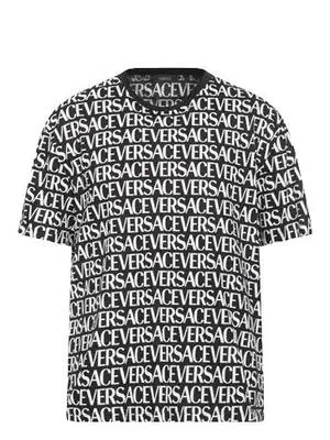 Versace T-shirt Size Cotton - Black
