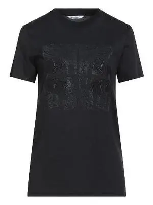 Max Mara Cotton Jersey T-shirt - Black