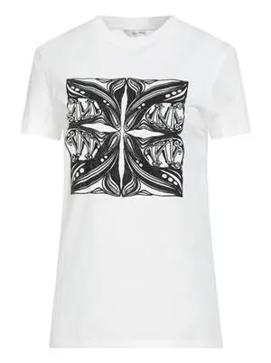 Max Mara Cotton Jersey T-shirt - White