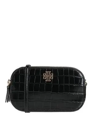 Tory Burch Leather Crossbody Camera Bag - Black