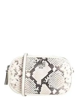 Tory Burch Leather Camera Crossbody Bag - White