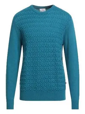 CONTE OF FLORENCE Knitted Sweater - Blue