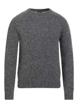 Giorgio Armani Sweater In Alpaca Wool Blend - Grey