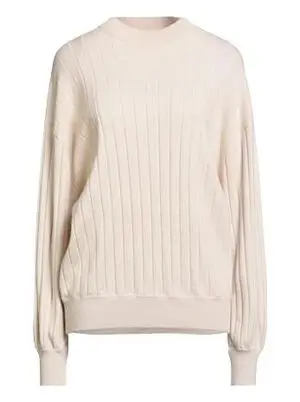 Brunello Cucinelli Cashmere Ribbed-knit Sweater - Beige