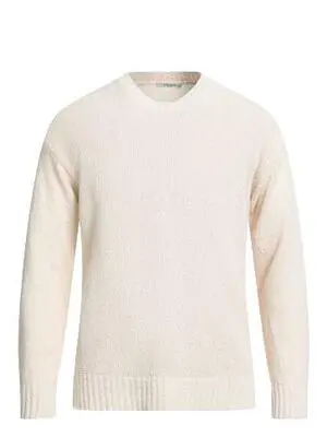 KANGRA Sweater In Cotton, Polyester, And Polyamide - White