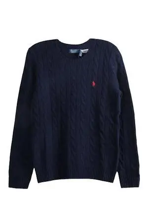 Polo Ralph Lauren Long Sleeve Pullover - Hunter Navy Blue