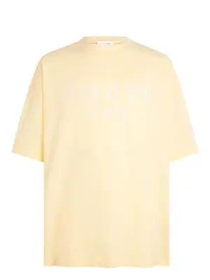 Fear Of God Cotton State T-shirt - Yellow