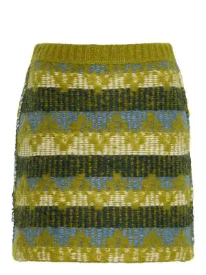 Escvdo Salkantay Mini Skirt - Green