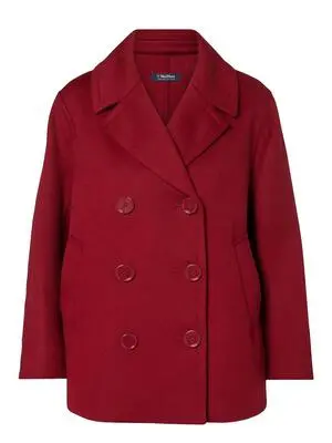 Max Mara Elise Virgin Wool Jacket - Burgundy