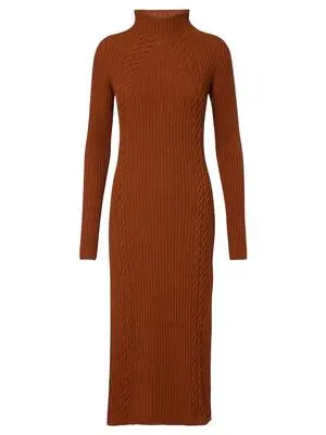 MAX MARA Zelanda Wool-Blend Midi Dress